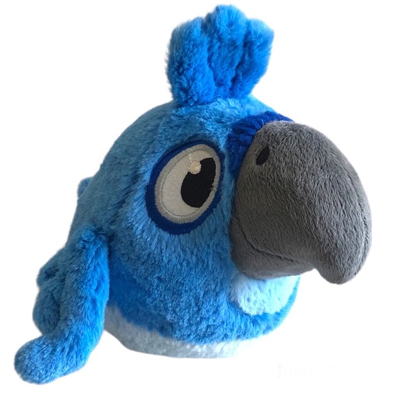 angry birds | Toys | Angry Birds Rio 2 Blue Mccaw Plush Stuffed Animal ...